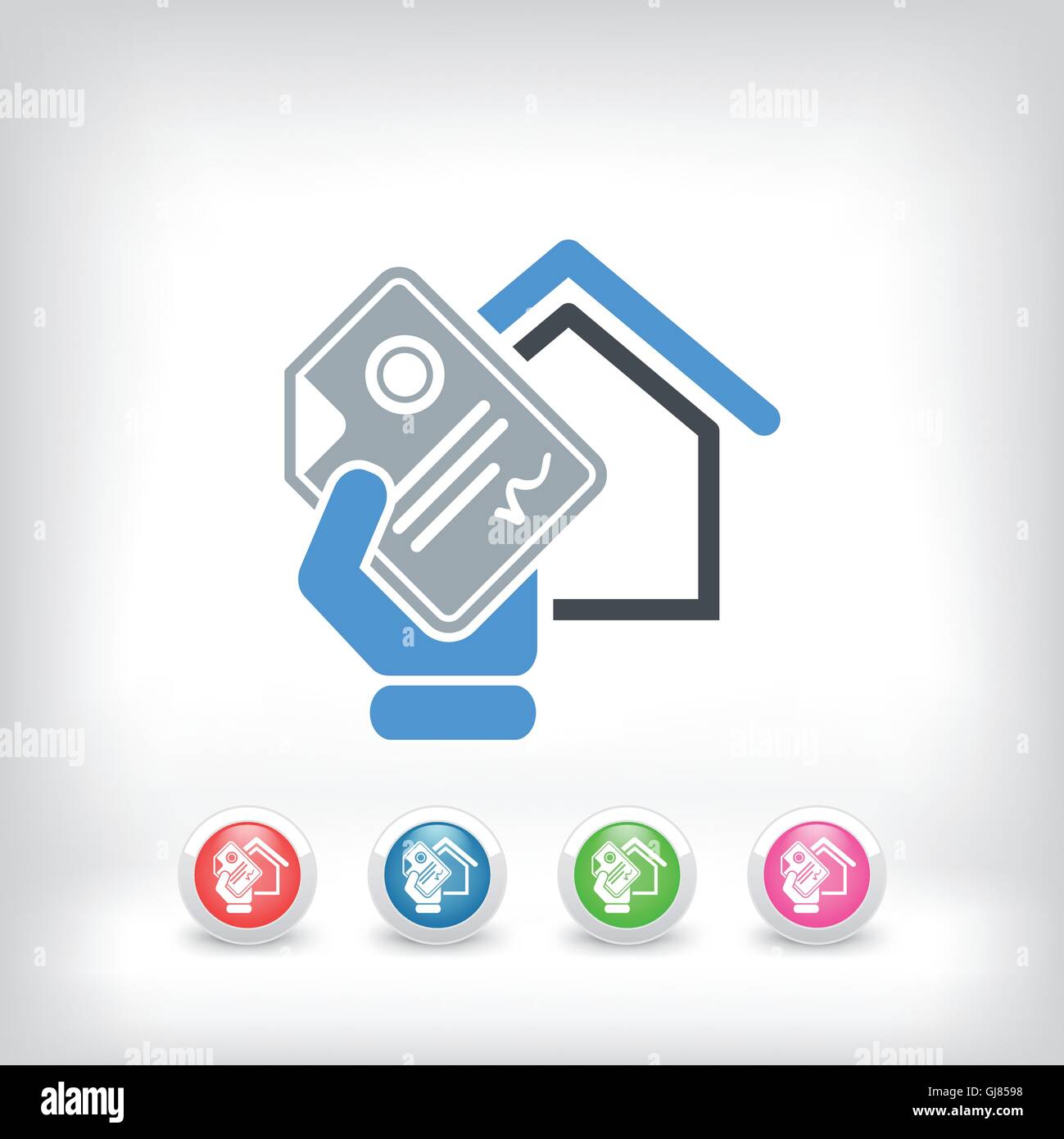 Home invoice Stock Vector Images - Alamy