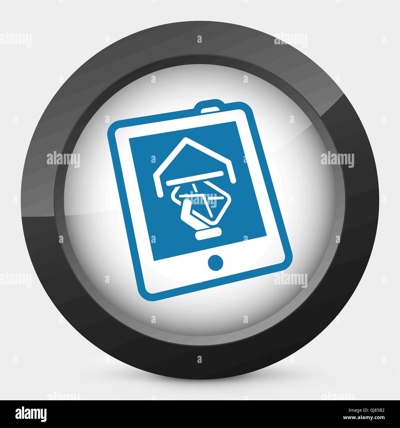 Tablet mail icon Stock Vector Image & Art - Alamy