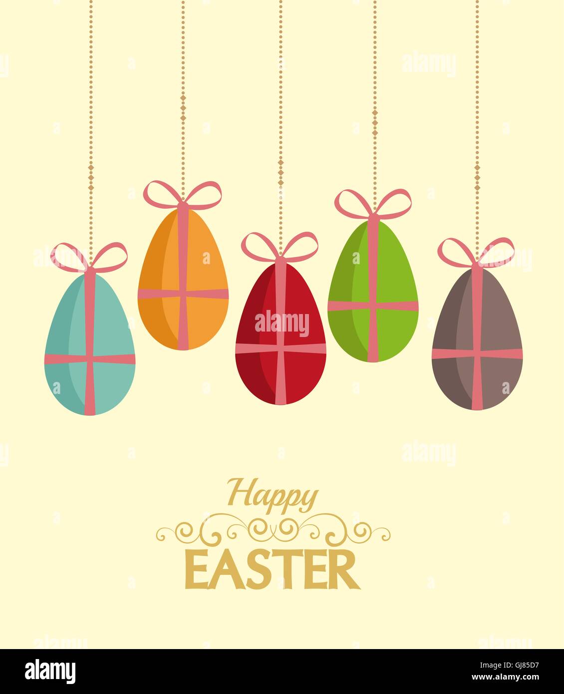 Easter party celebration tradition Stock Vector Images - Alamy