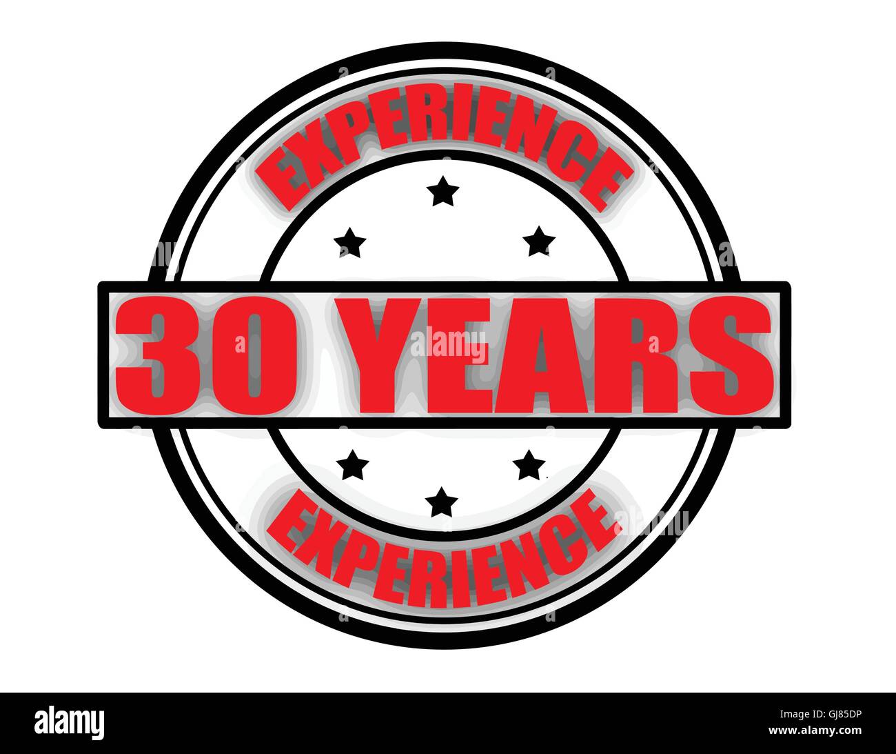 Years of experience Stock Vector Images - Alamy