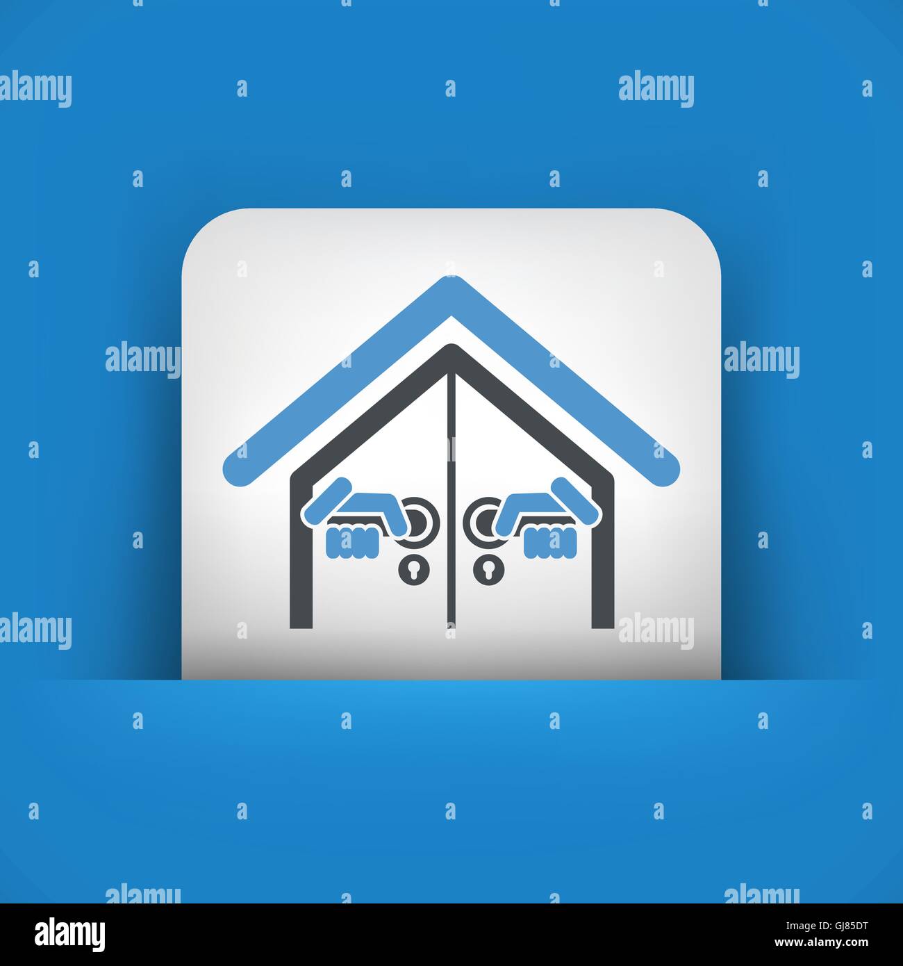 Door house opening concept icon Stock Vector Image & Art - Alamy