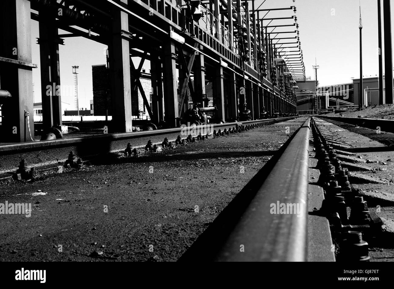 Rails, Rail, Railroad, Railway, Tracks, Lines, Road, Industrial ...
