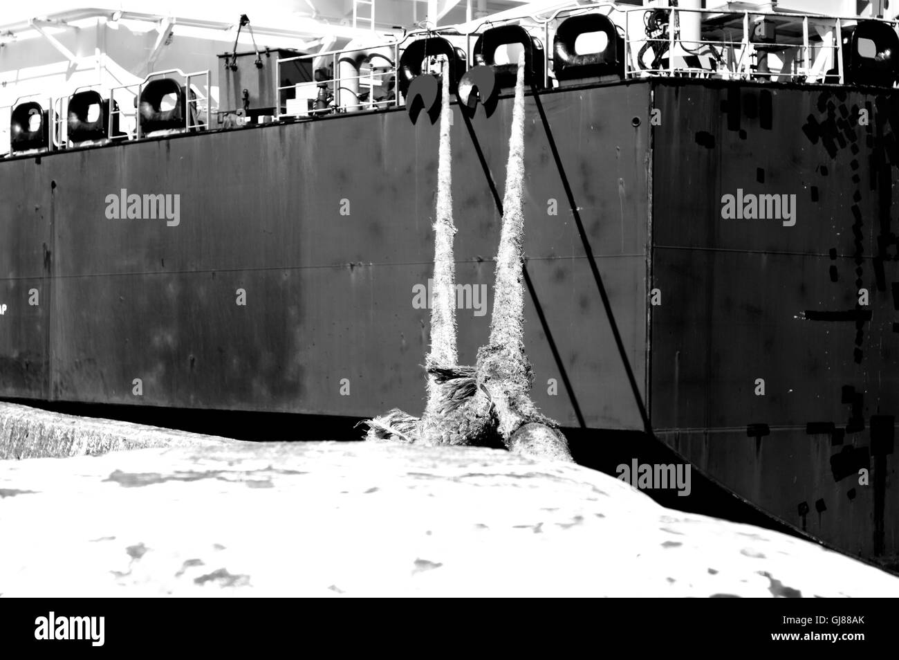 Rope, Ropes, Line, Lines, Perspective, Docked, Mooring, Ship, Ships ...