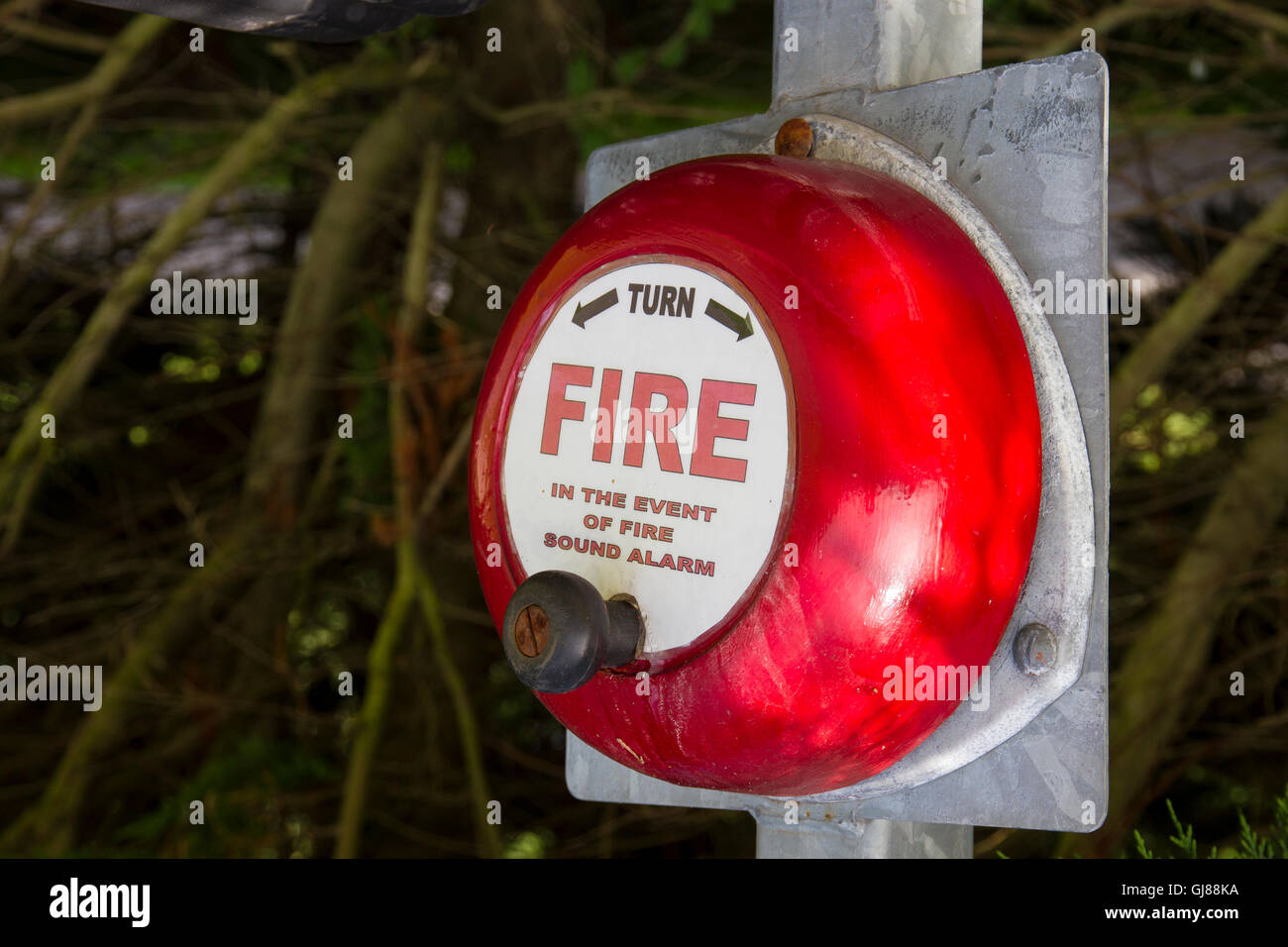 Old fire alarm bell hi-res stock photography and images - Alamy
