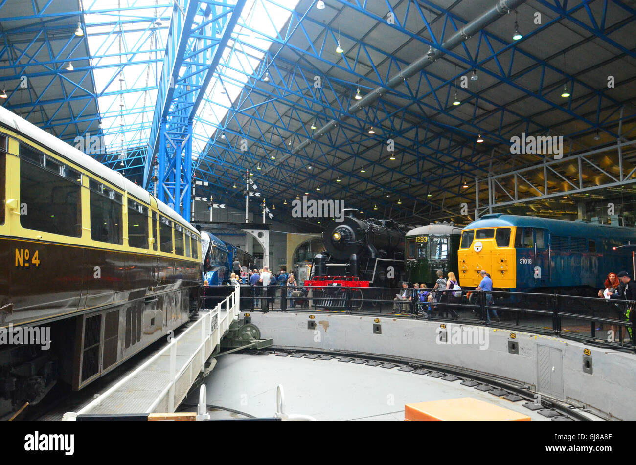 National Railway Museum York Stock Photo - Alamy