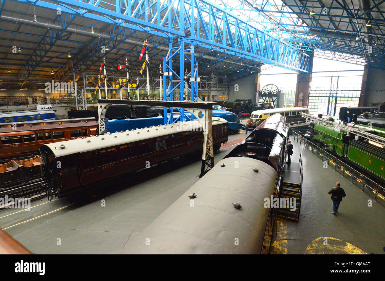 National Railway Museum York Stock Photo - Alamy