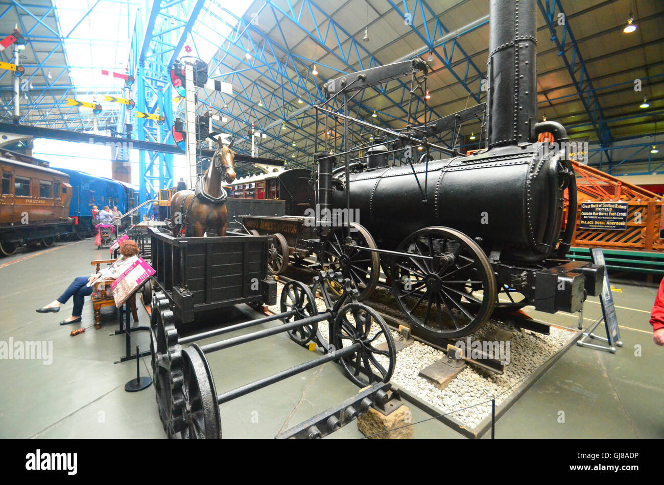 National Railway Museum York Stock Photo - Alamy