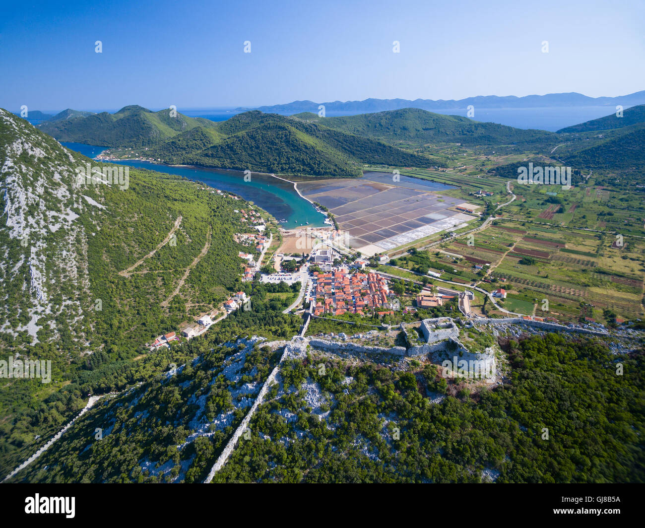 Aerial survey town hi-res stock photography and images - Alamy
