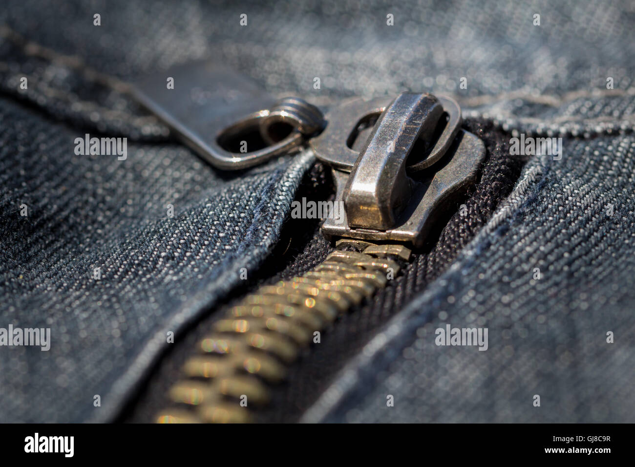 Metallic zip hi-res stock photography and images - Alamy