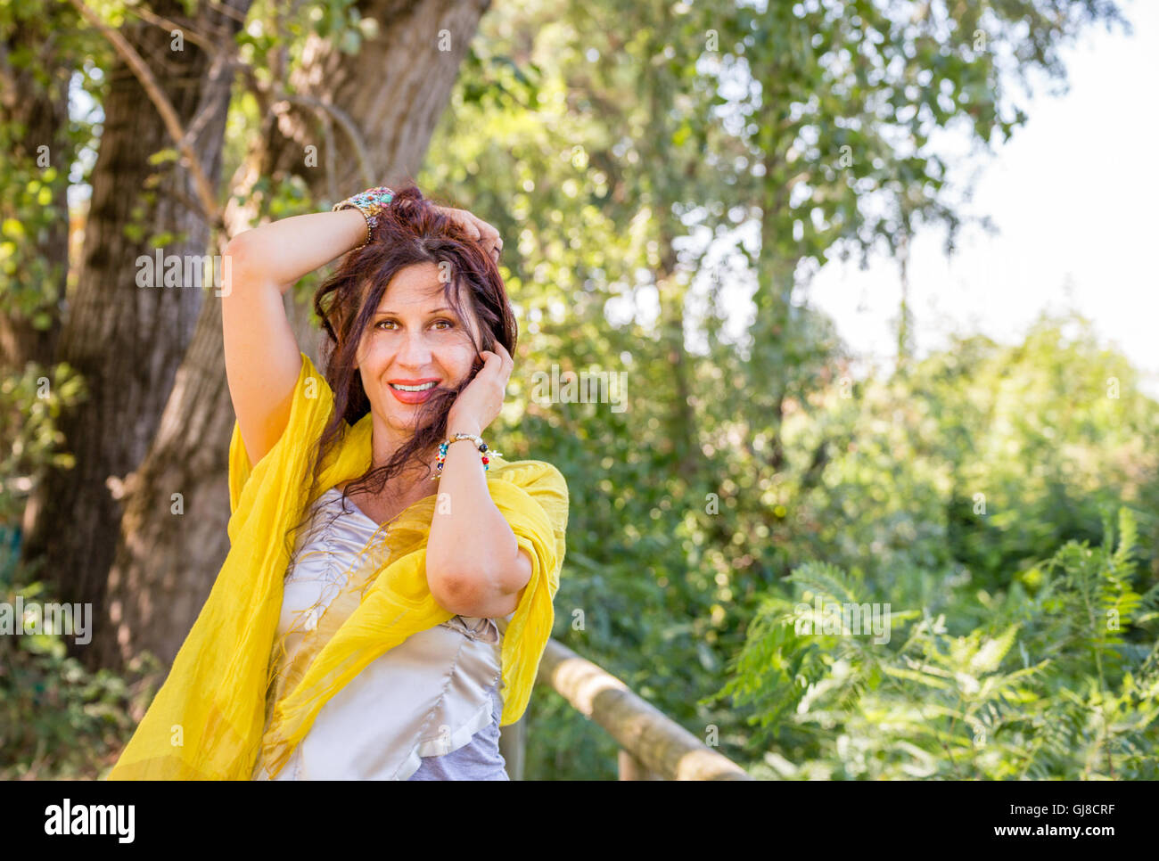 Glamorous mature woman hi-res stock photography and images - Alamy