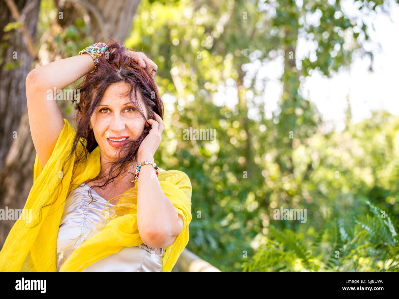 Glamorous mature woman hi-res stock photography and images - Alamy