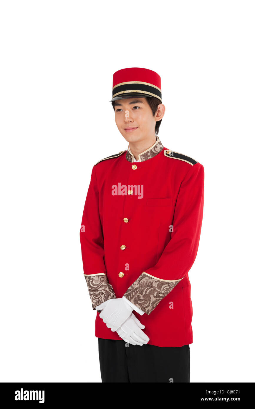 Chinese doorman hi-res stock photography and images - Alamy