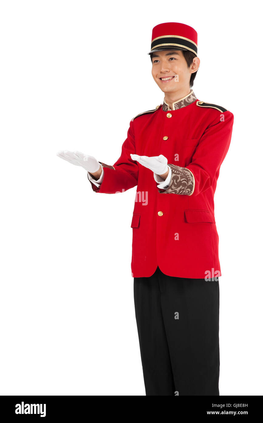Chinese doorman hi-res stock photography and images - Alamy