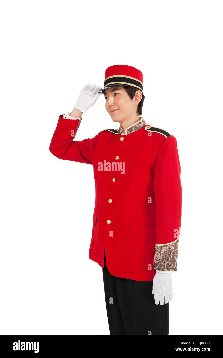 Chinese doorman hi-res stock photography and images - Alamy