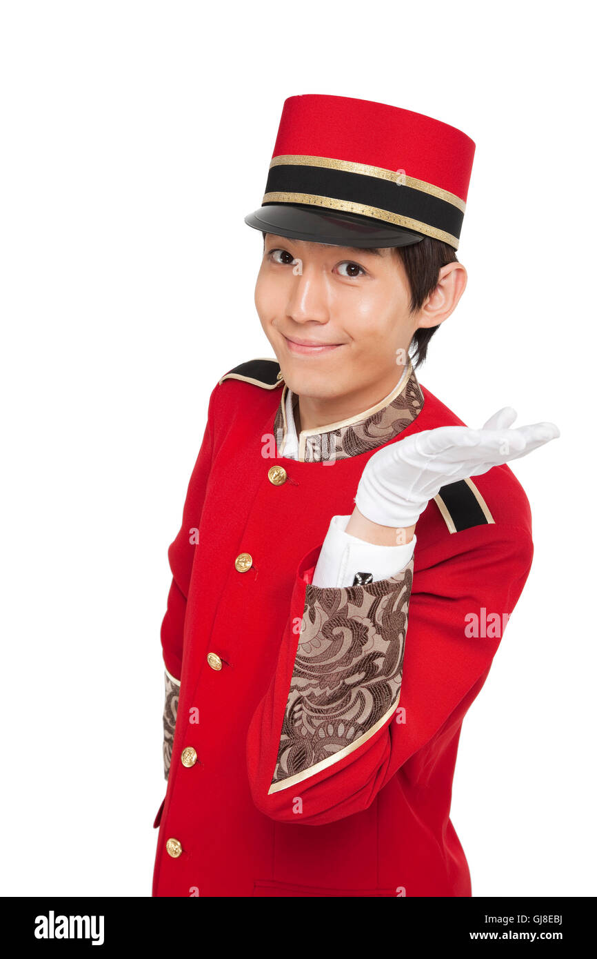 Chinese doorman hi-res stock photography and images - Alamy