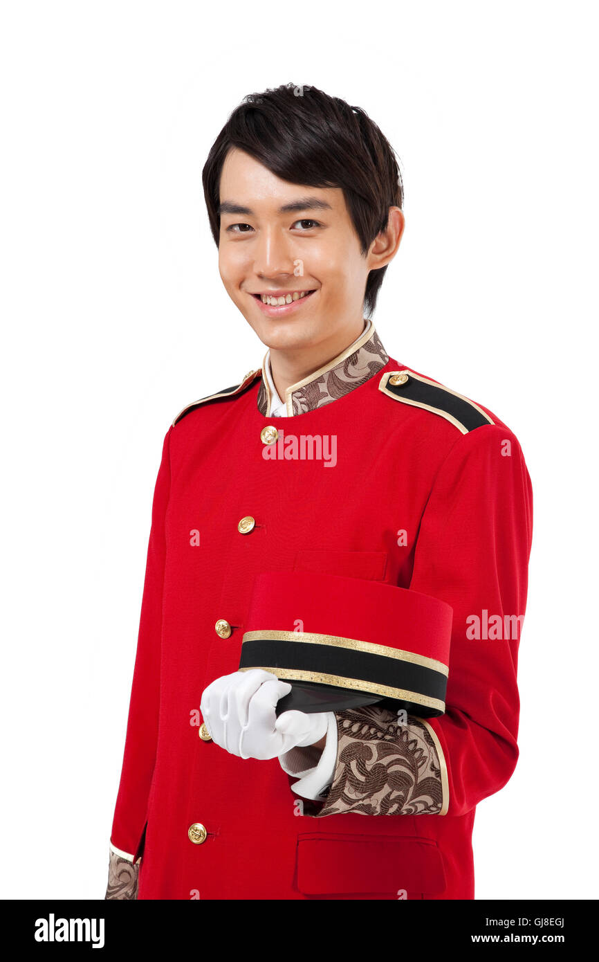 Chinese doorman hi-res stock photography and images - Alamy