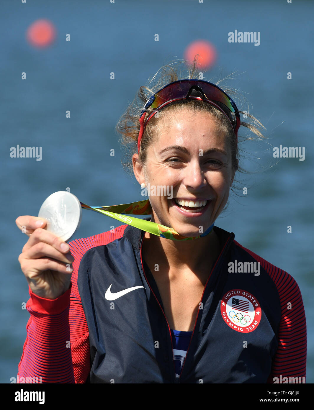 Rio de Janeiro, Brazil. 13th Aug, 2016. Genevra Stone of the US ...