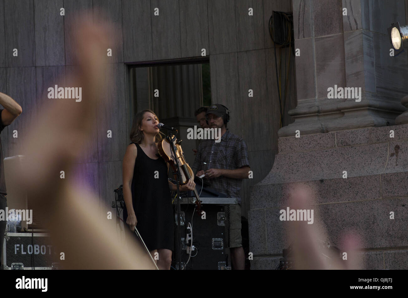 Denver, Colorado, USA. 12th Aug, 2016. MACKENZIE GAULT performs. On ...