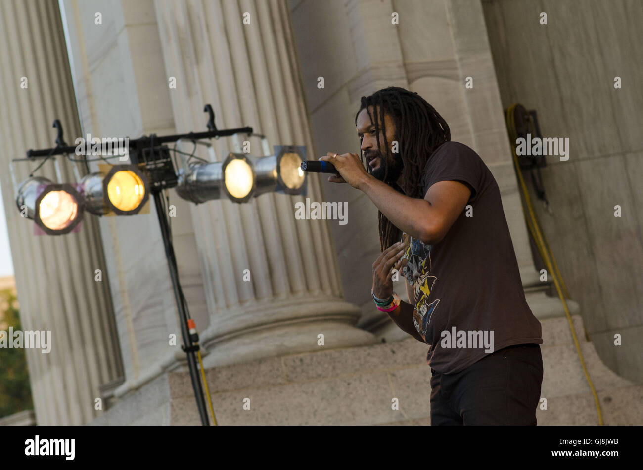Denver, Colorado, USA. 12th Aug, 2016. STEPHEN ''BRER RABBIT'' BRACKETT ...