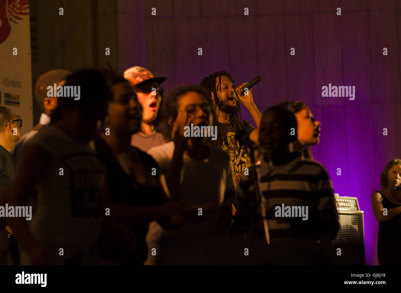 Denver, Colorado, USA. 12th Aug, 2016. STEPHEN ''BRER RABBIT'' BRACKETT ...