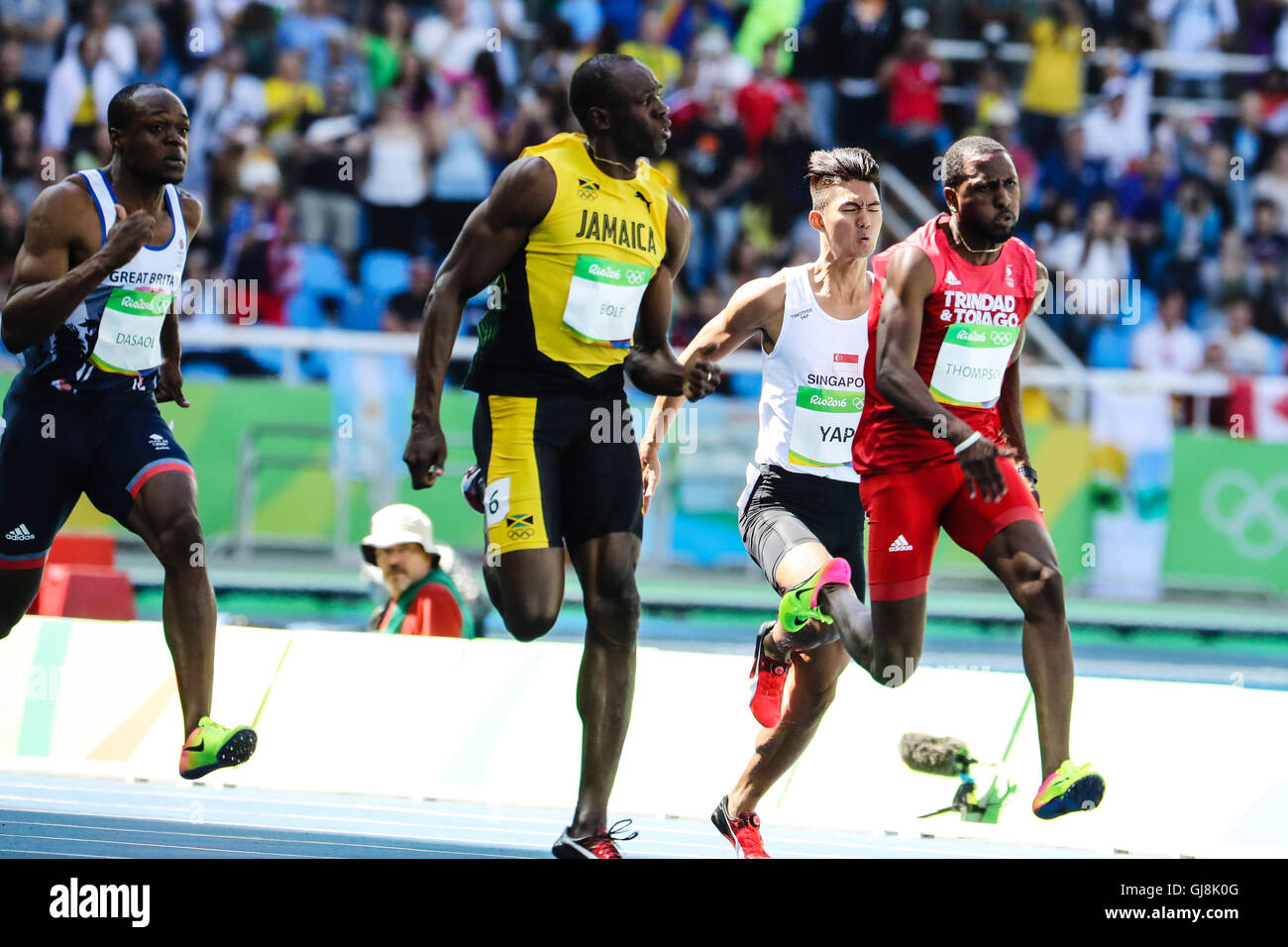 Usain bolt olympics 100m hi-res stock photography and images - Alamy