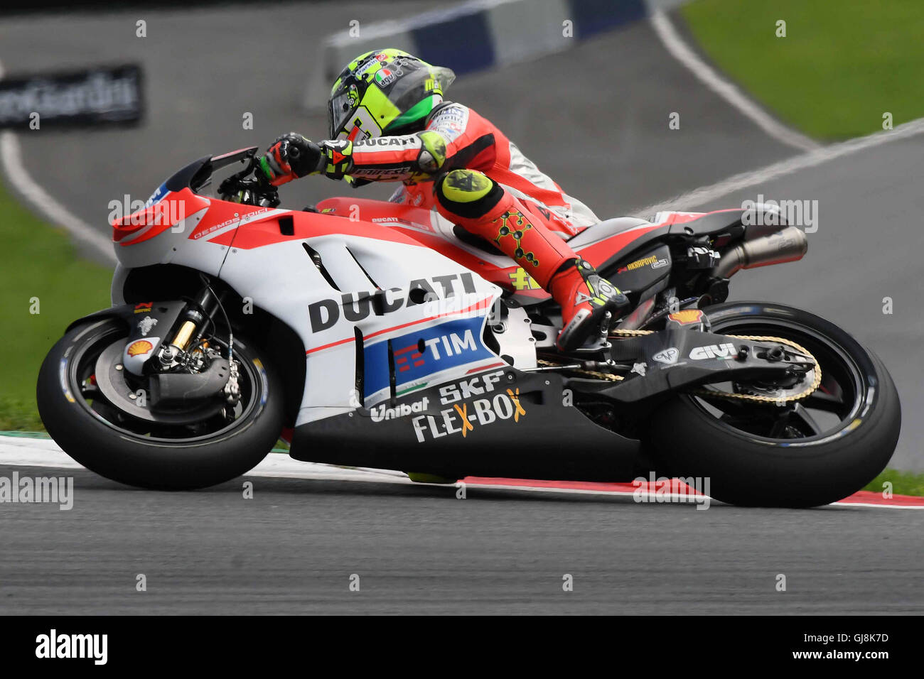 Hohenstein Ernstthal, Germany. 13th Aug, 2016. SPIELBERG, AUSTRIA - AUGUST 13: Andrea Iannone of ...