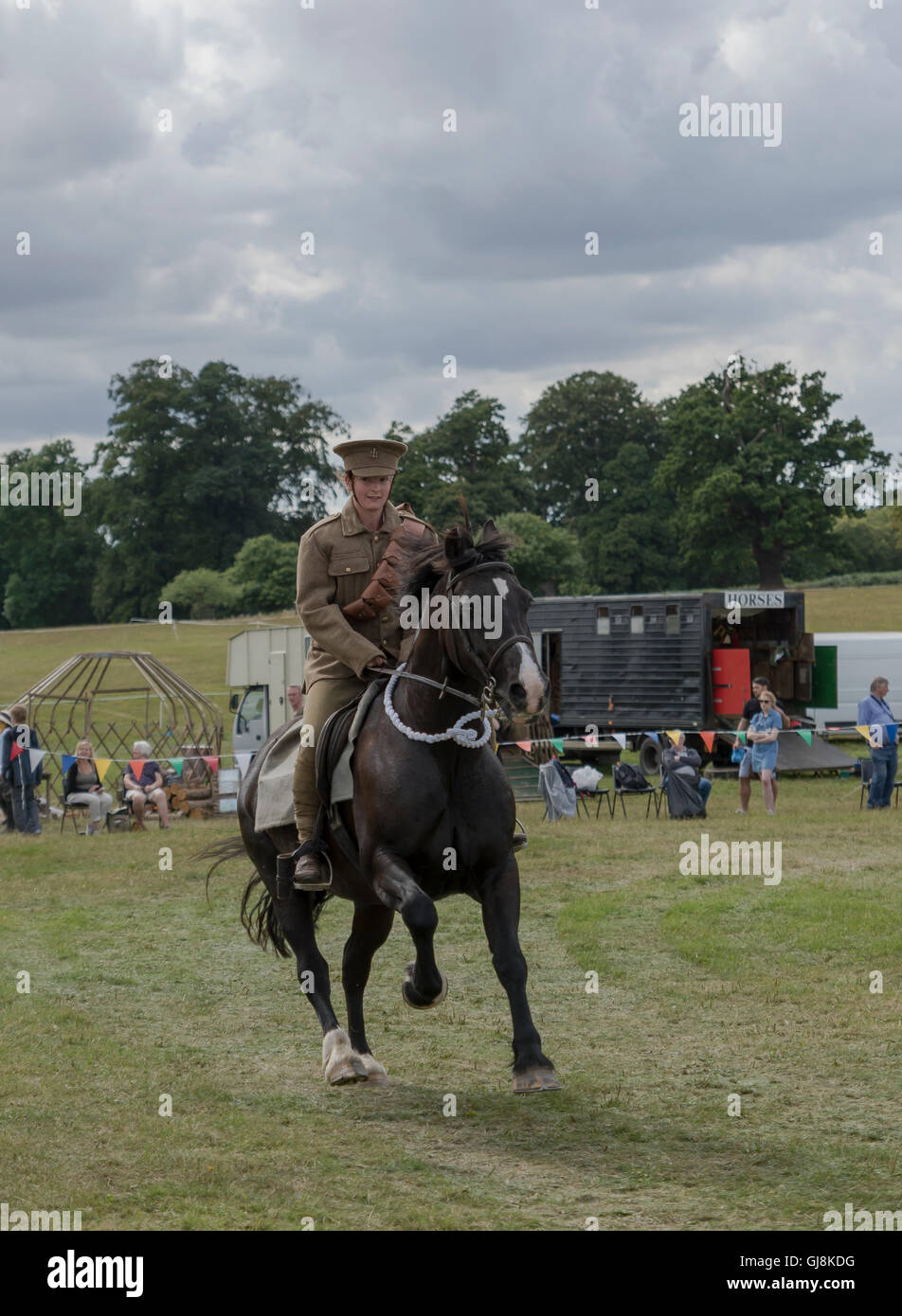 Knebworth steam & country fair Credit: Scott Carruthers/Alamy Live News ...
