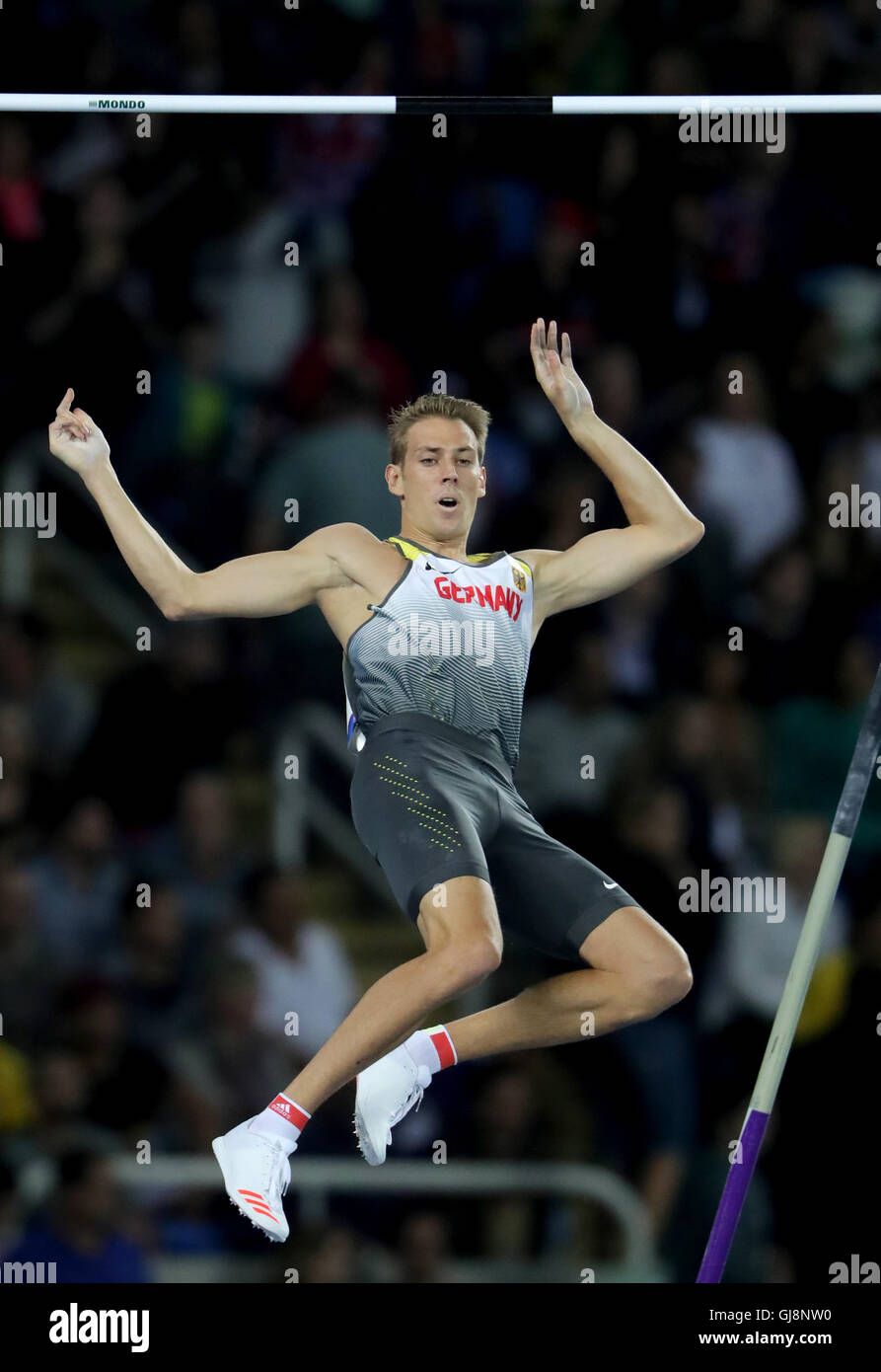 Rio de Janeiro, Brazil. 13th Aug, 2016. Karsten Dilla of Germany ...