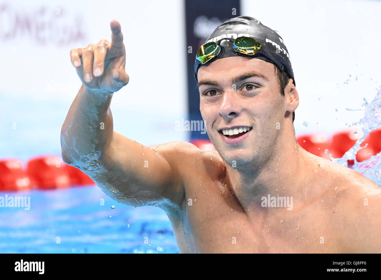 Rio De Janeiro, Brazil. 13th Aug, 2016. Gregorio Paltrinieri of Italy ...