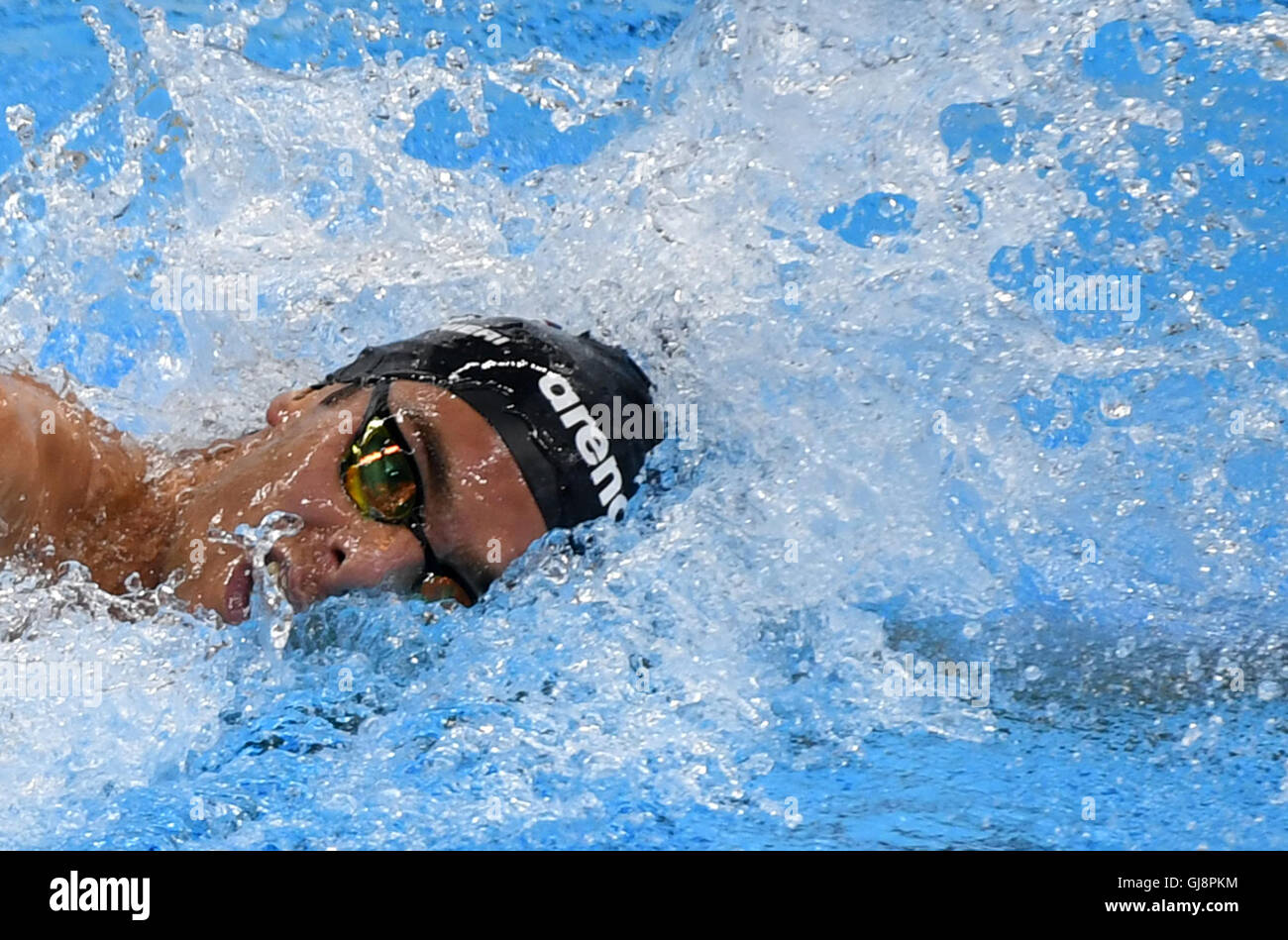 Rio De Janeiro, Brazil. 13th Aug, 2016. Gregorio Paltrinieri of Italy ...