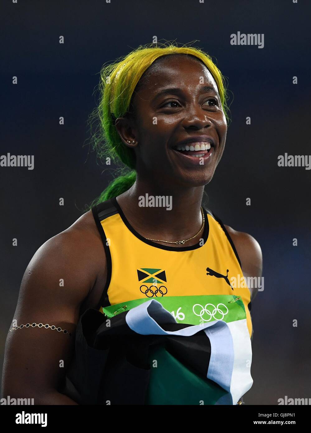 Rio De Janeiro Brazil 13th Aug 2016 Shelly Ann Fraser Pryce Of