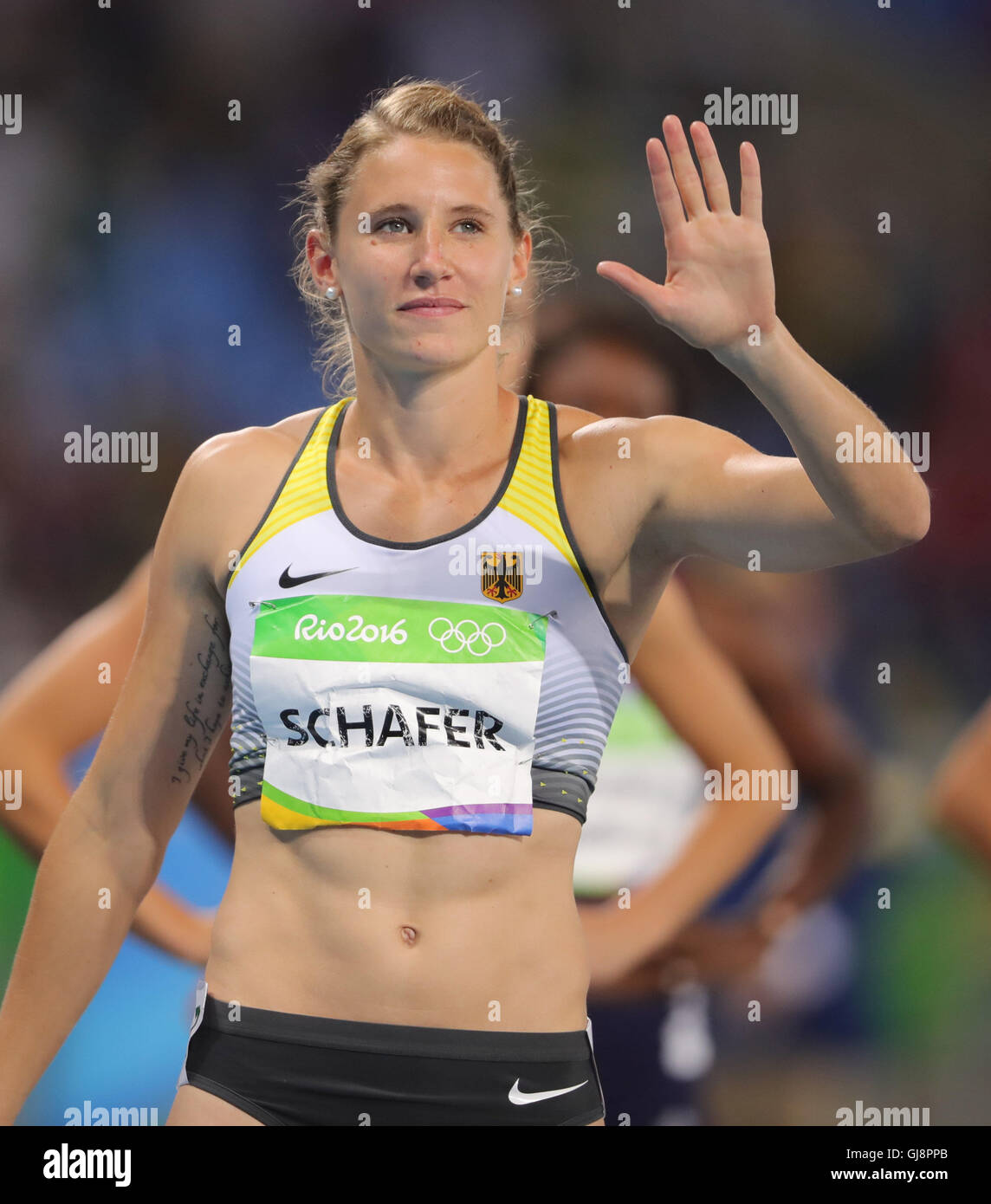 Rio de Janeiro, Brazil. 13th Aug, 2016. Carolin Schaefer of Germany ...
