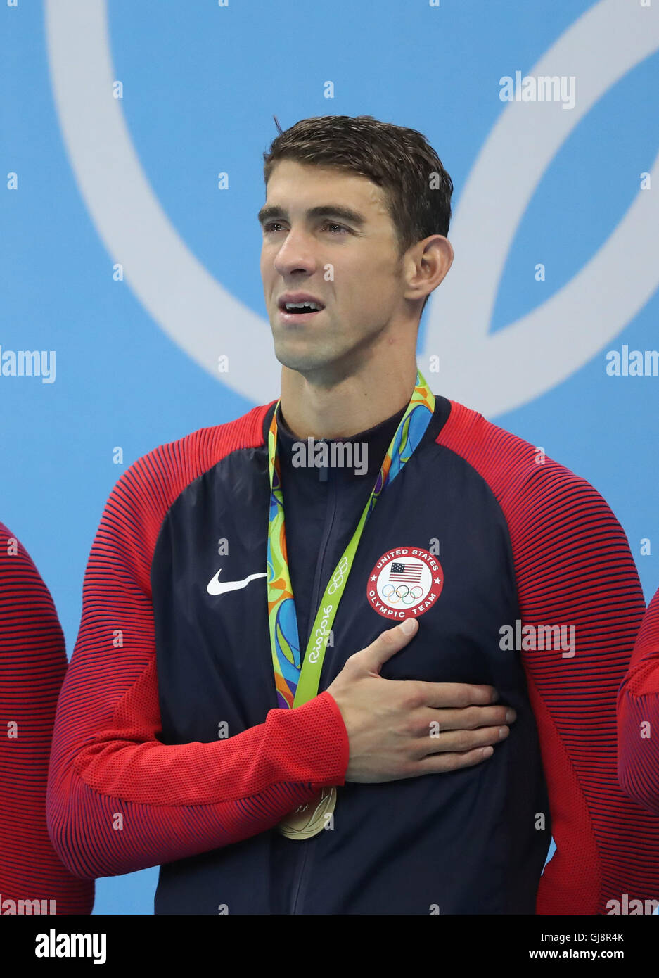 Rio De Janeiro, Brazil. 13th Aug, 2016. Michael Phelps of the United ...