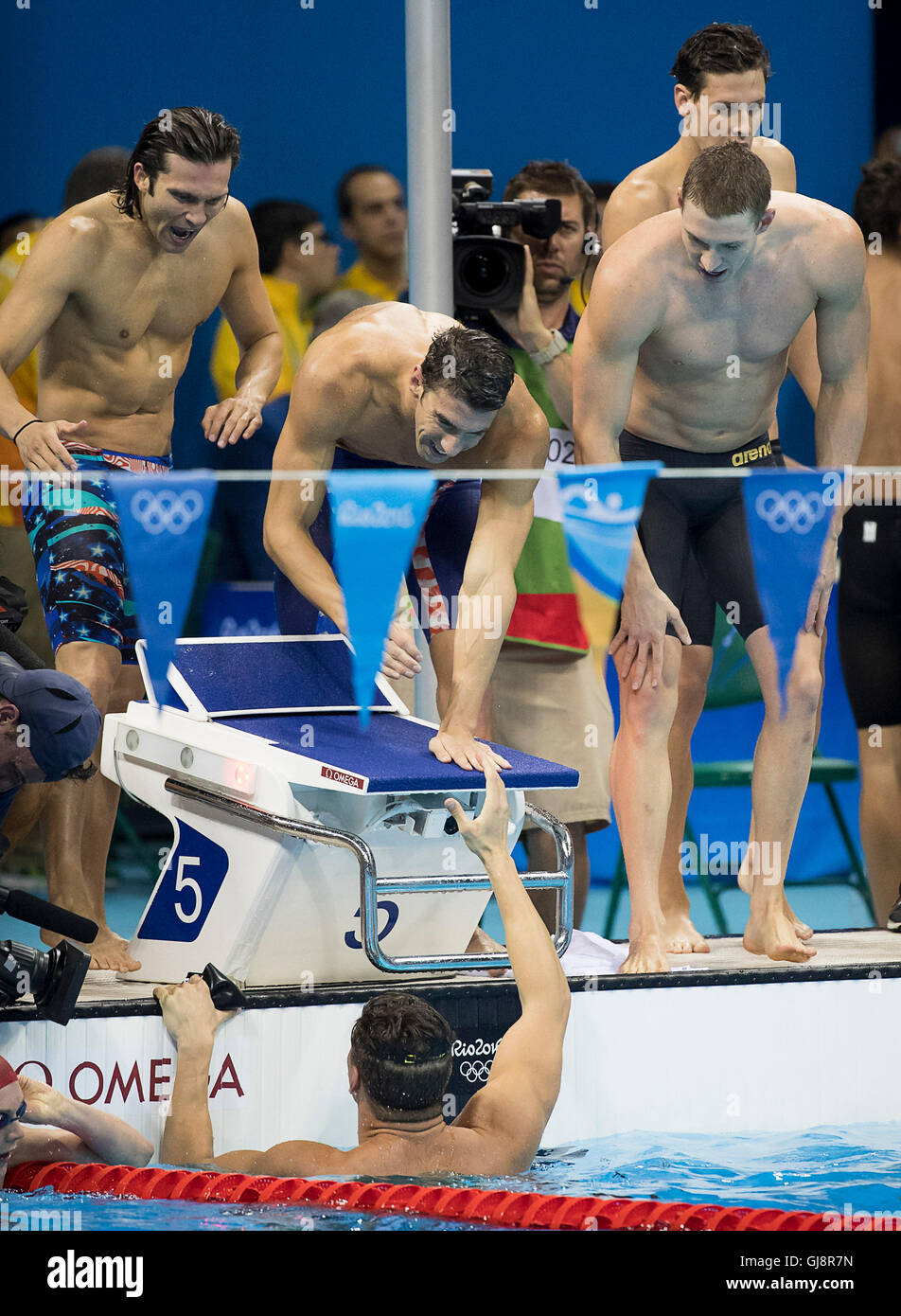 Michael Phelps Rio Olympics Medals High Resolution Stock Photography ...