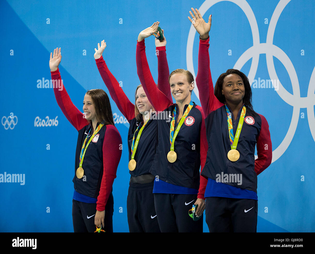 Gold medallists hi-res stock photography and images - Alamy