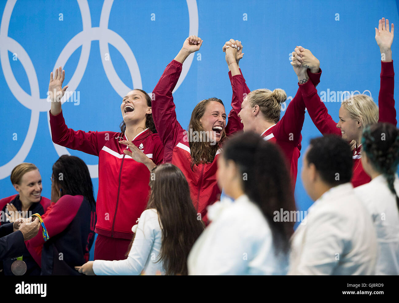 Rio de Janeiro, RJ, Brazil. 13th Aug, 2016. OLYMPICS SWIMMING: Mie ...
