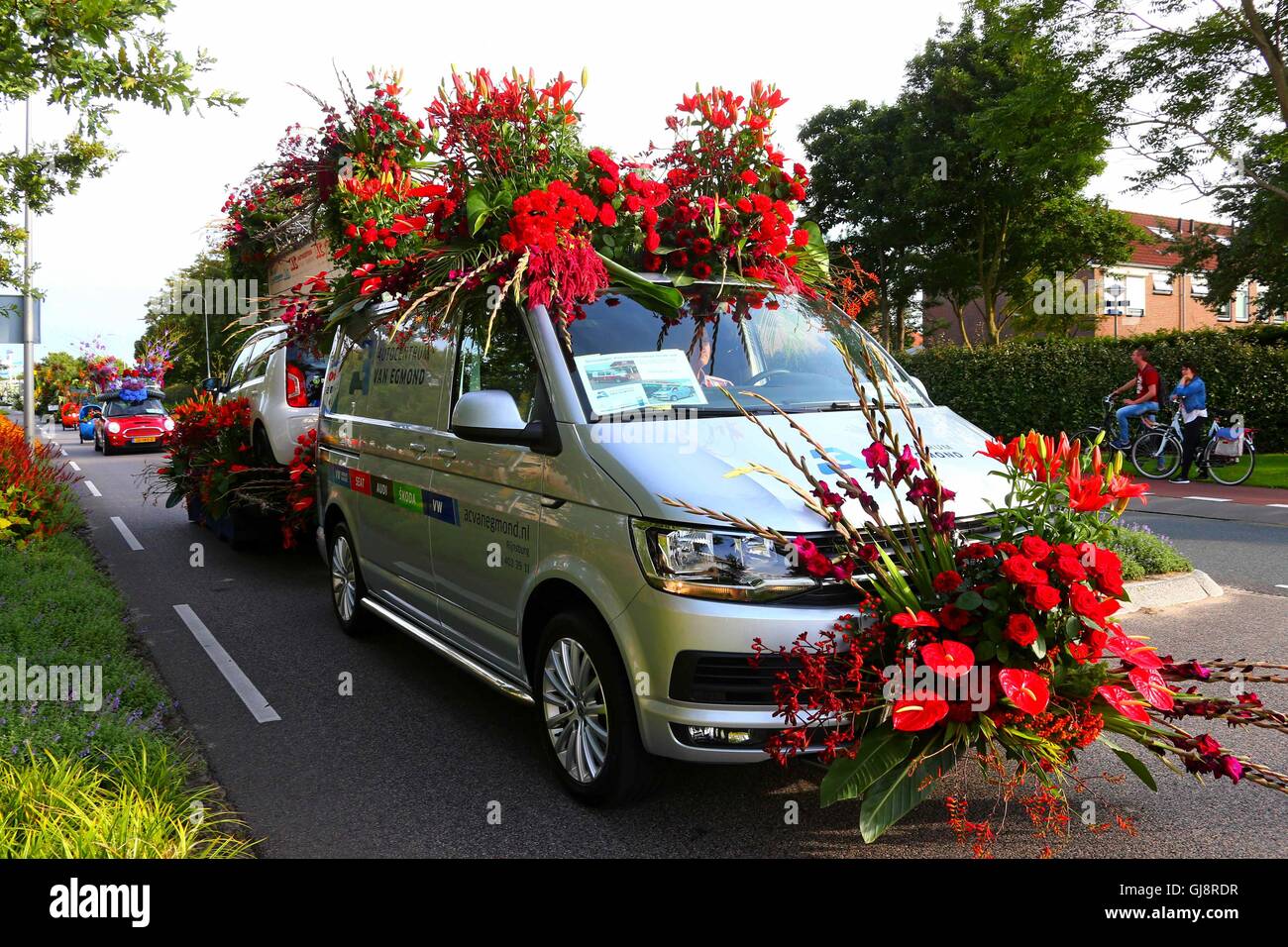 The Hague, Netherlands. 13th Aug, 2016. A float is seen during the ...
