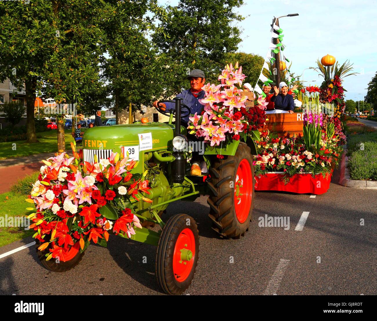The Hague, Netherlands. 13th Aug, 2016. A float is seen during the ...