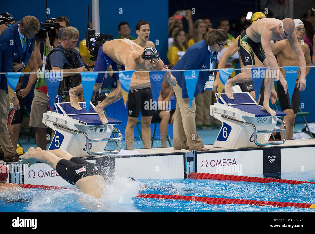Michael phelps medals 2016 hi-res stock photography and images - Alamy