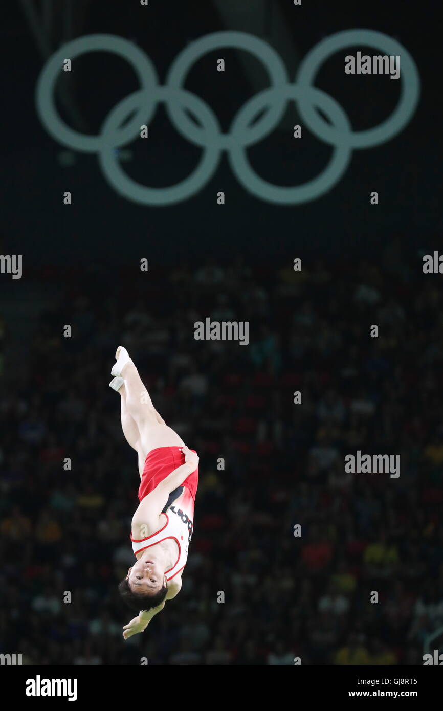 Rio de Janeiro, Brazil. 13th Aug, 2016. Masaki Ito (JPN) Trampoline ...