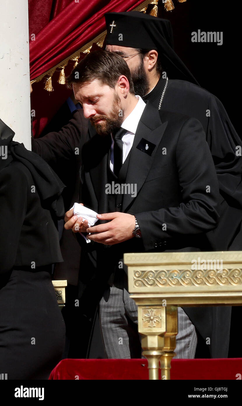 Bucharest, Romania. 13th Aug, 2016. Ex-Prince Nicholas of Romania aka ...