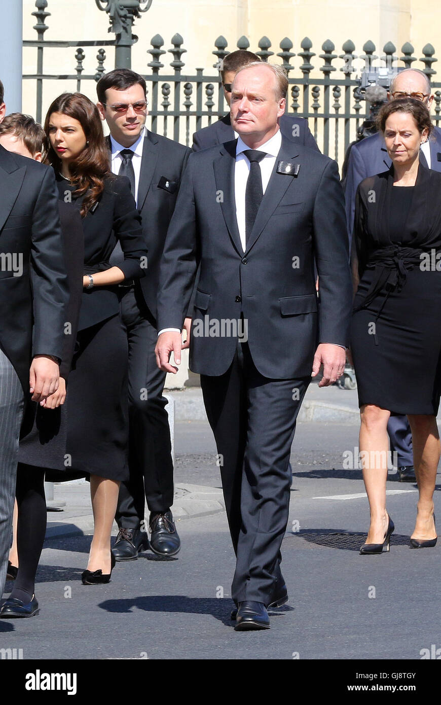 Bucharest, Romania. 13th Aug, 2016. Prince Carlos of Bourbon-Parma and ...