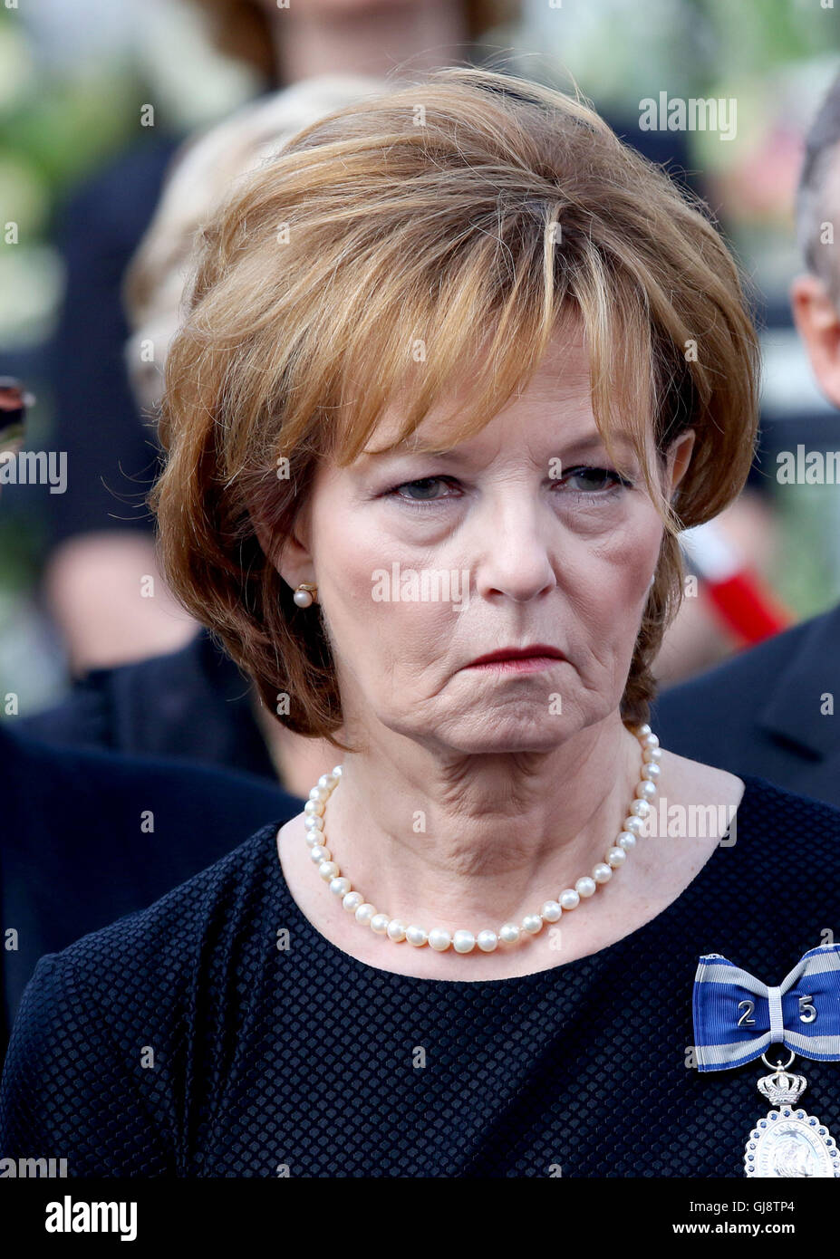 Bucharest, Romania. 13th Aug, 2016. Crown Princess Margarita of Romania ...