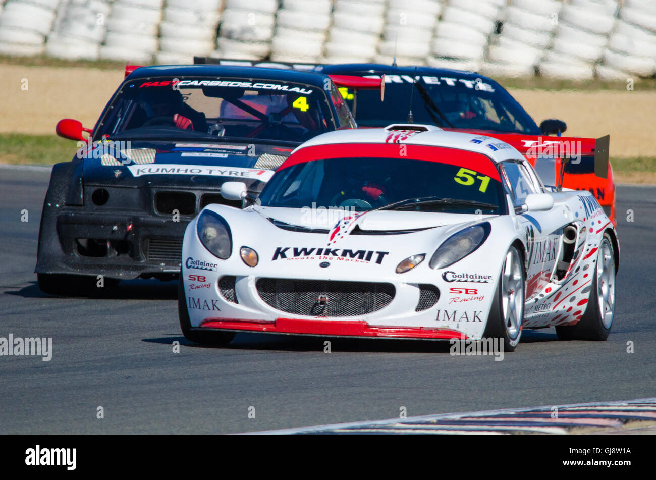 Tirrannaville, Australia. 14th August, 2016. Wakefield Park Raceway ...