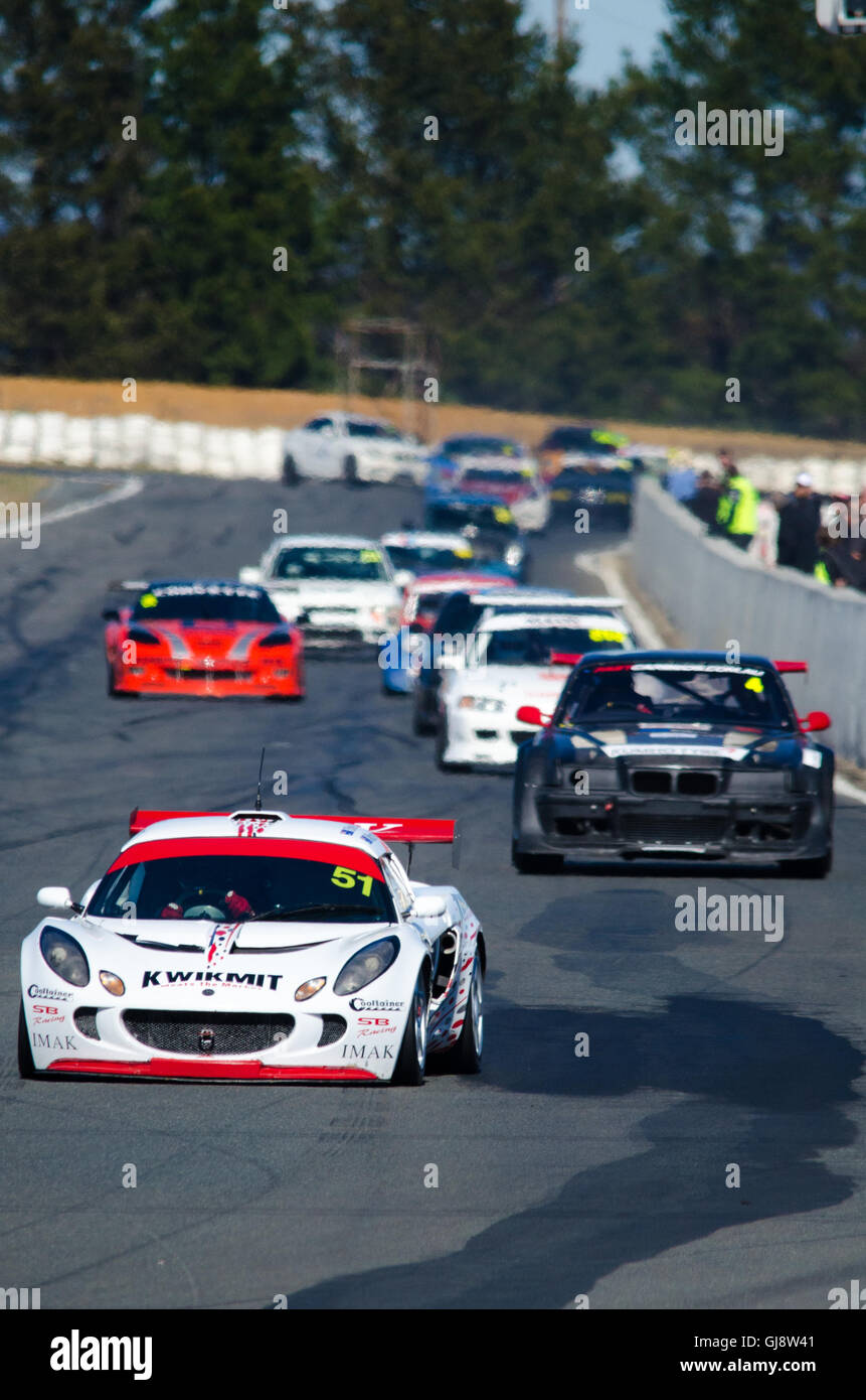 Tirrannaville, Australia. 14th August, 2016. Wakefield Park Raceway ...