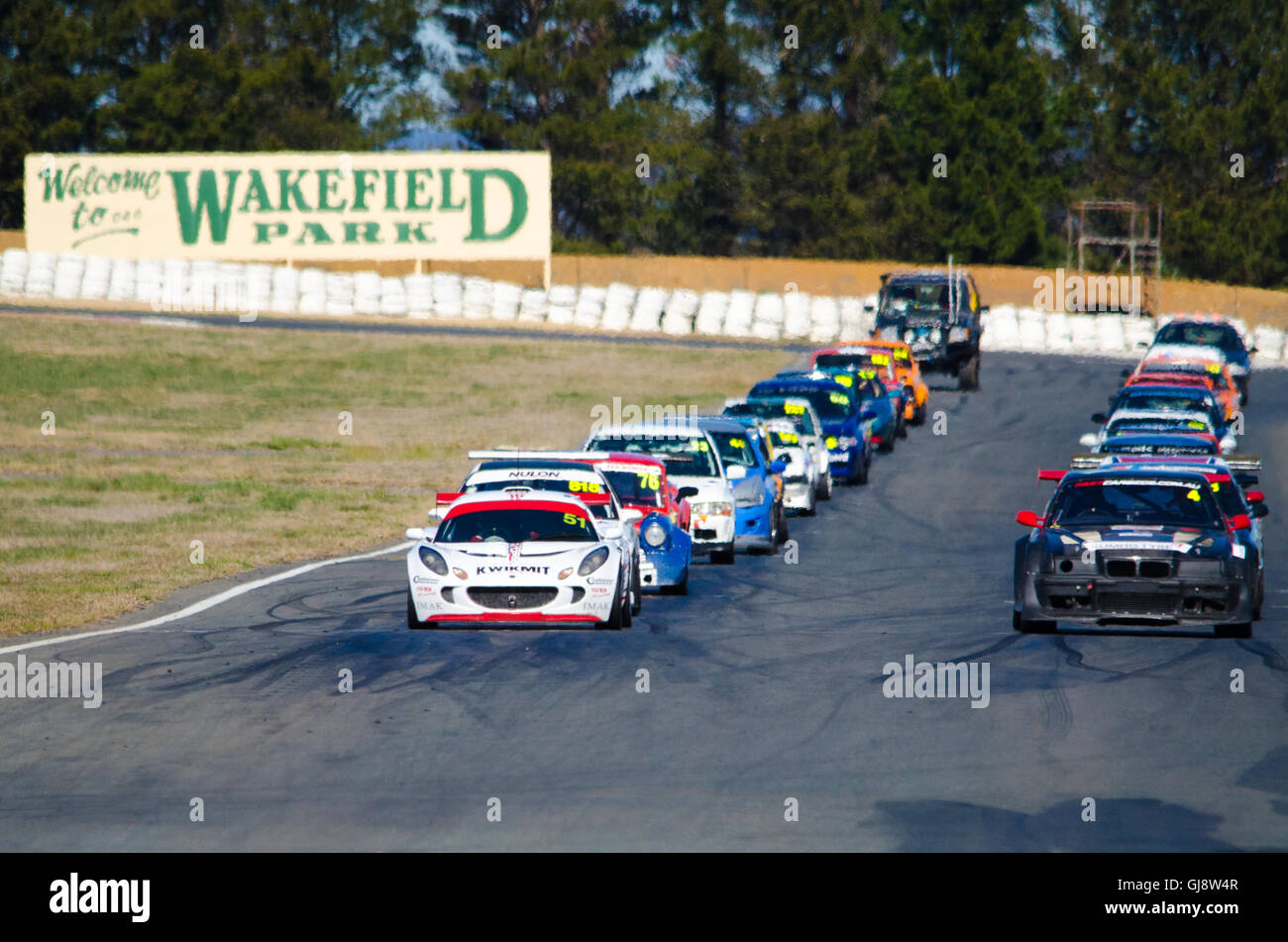 Tirrannaville, Australia. 14th August, 2016. Wakefield Park Raceway ...