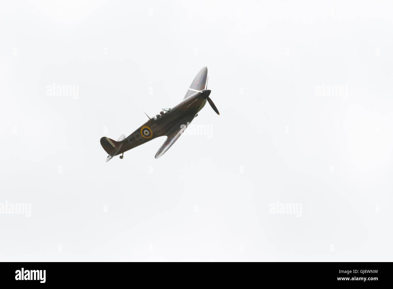 Bristol, UK. 14th Aug, 2016. Spitfire flypast at the Bristol ...