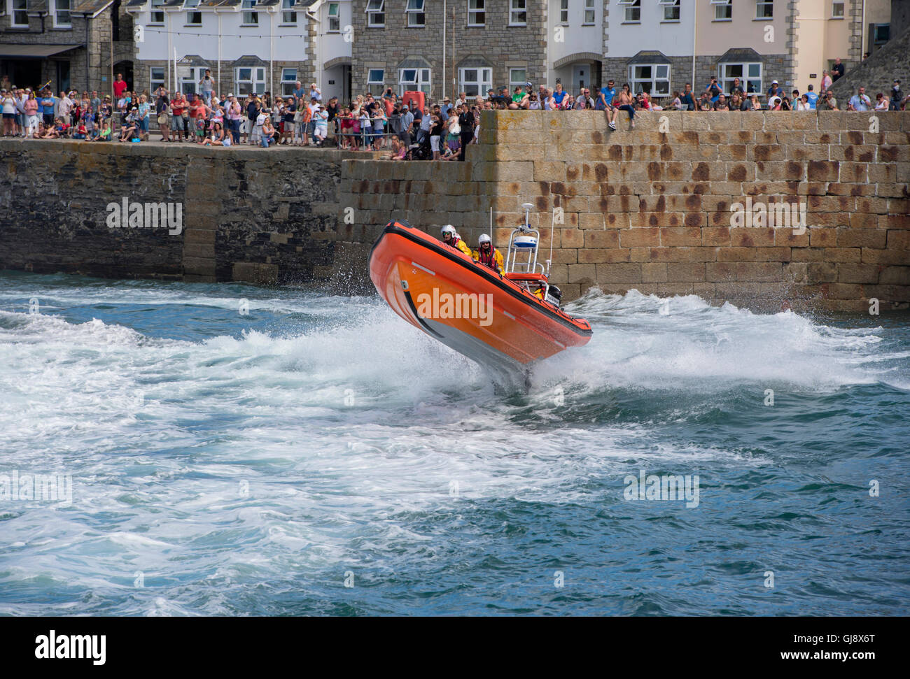 Porthleven Lifeboat Day 2016 Stock Photo - Alamy