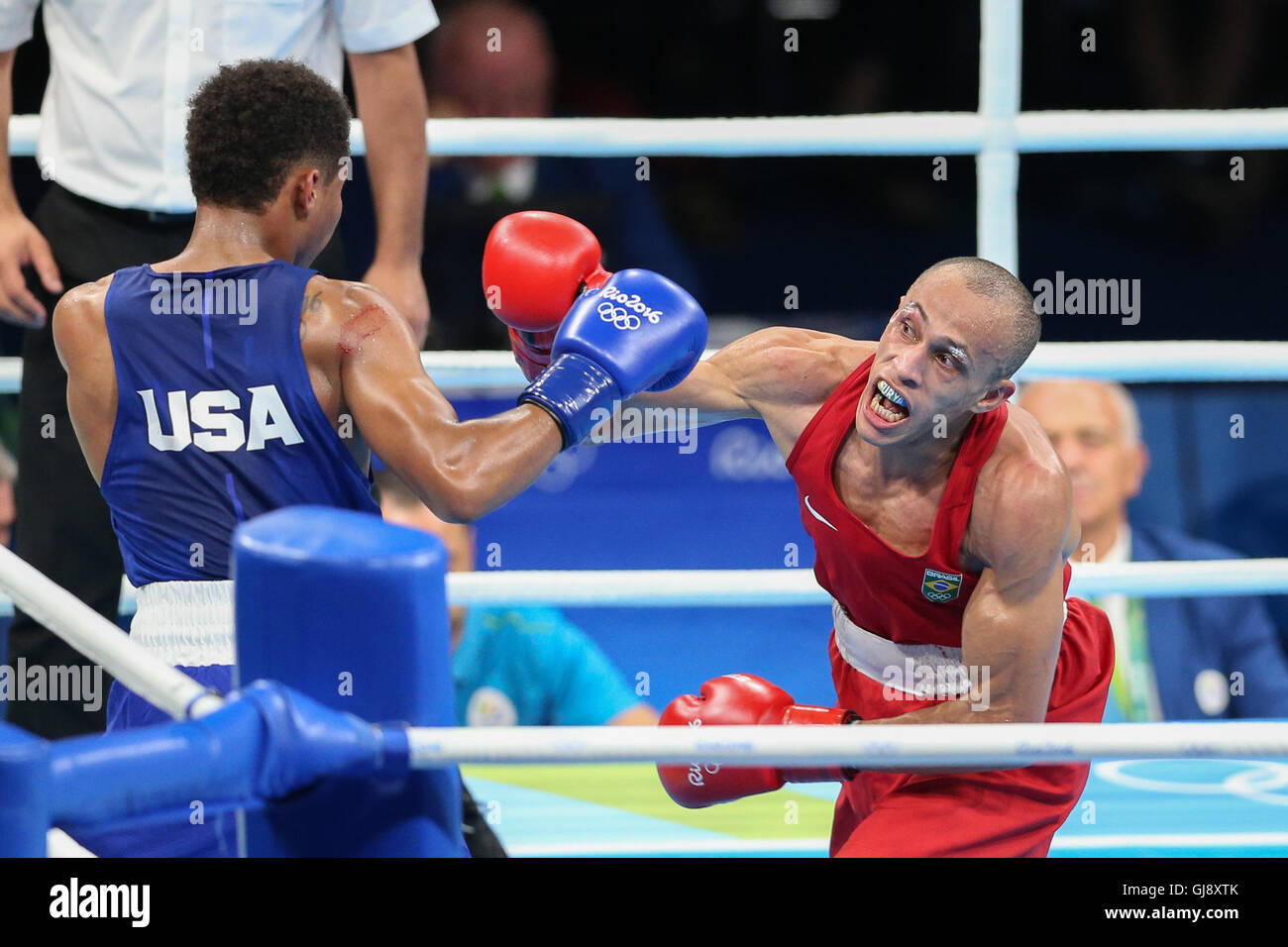 Rio De Janeiro, Rio de Janeiro, Brazil. 14th Aug, 2016. RJ - OLYMPICS ...