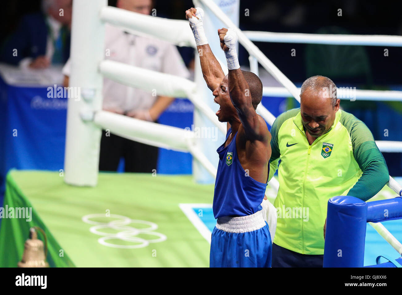 Rio De Janeiro, Rio de Janeiro, Brazil. 14th Aug, 2016. RJ - OLYMPICS ...